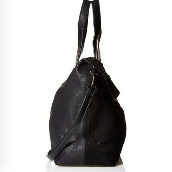 MG Collection | Bags | Mg Collection Oversized Weekender Bag Black ...